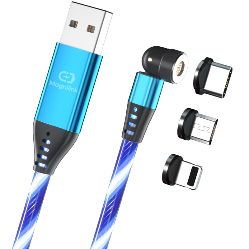 Magnilink 360 MAXX Glow | Magnetic Cable with LED Glow