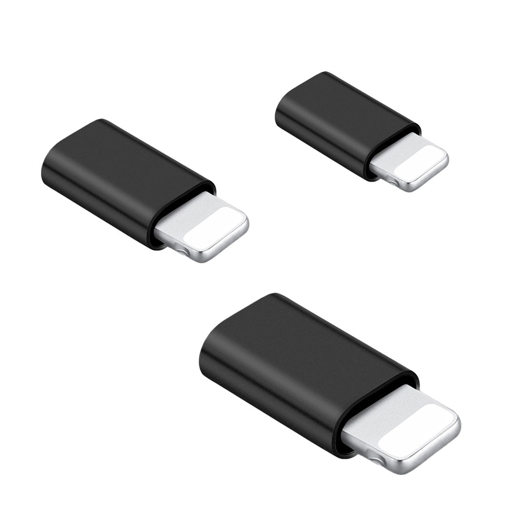 USB-C to Lightning Adapter 3-Pack | Magnilink | Durable Metal Design